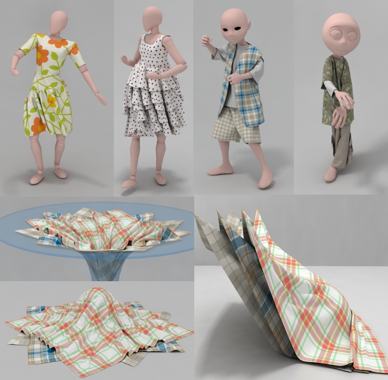 I-Cloth: Incremental Collision Handling for GPU-Based Interactive Cloth Simulation